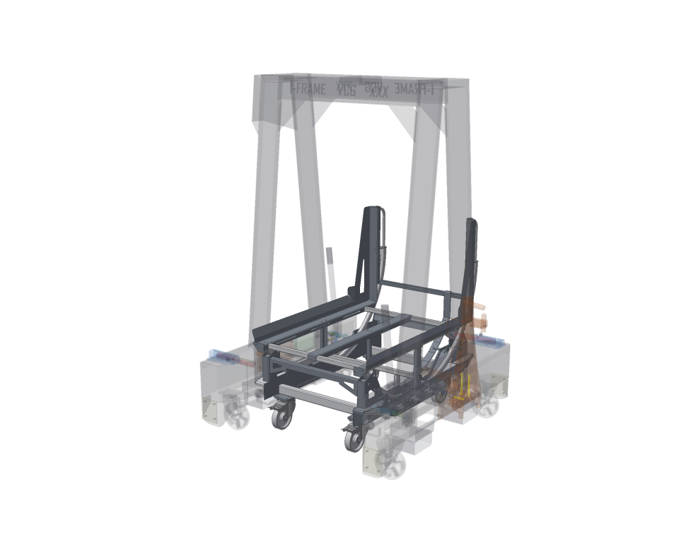 I-frame & dolly | Westland Metalworks